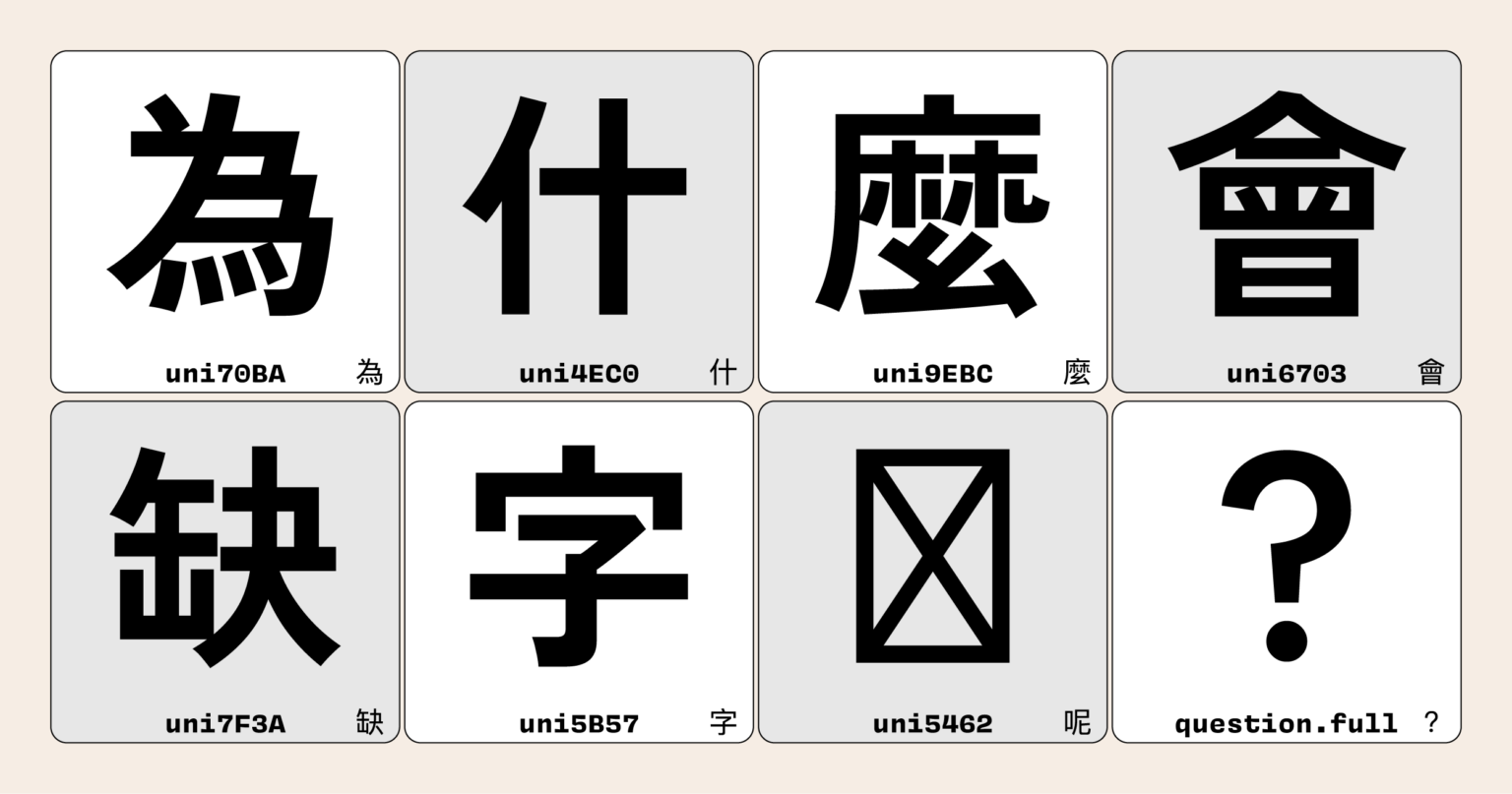 A Beginner’s Guide to Chinese Characters Sets - justfont blog